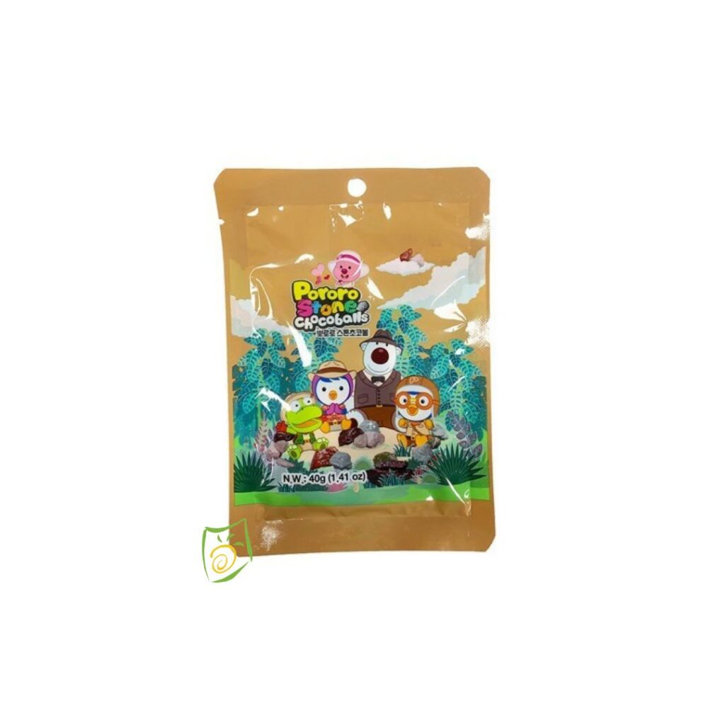 Pororo Snack Stone Chocoballs 40g - Cahaya Boga Utama